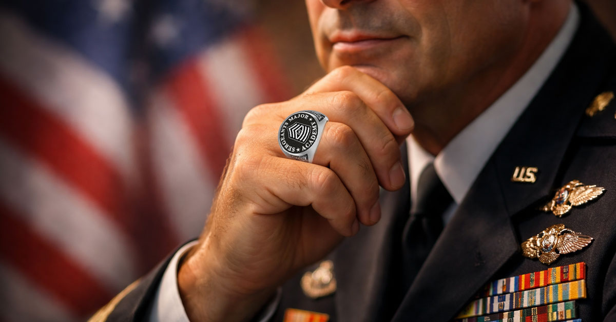 Custom Military Officer Rings: Build a Ring That Tells Your Story ...